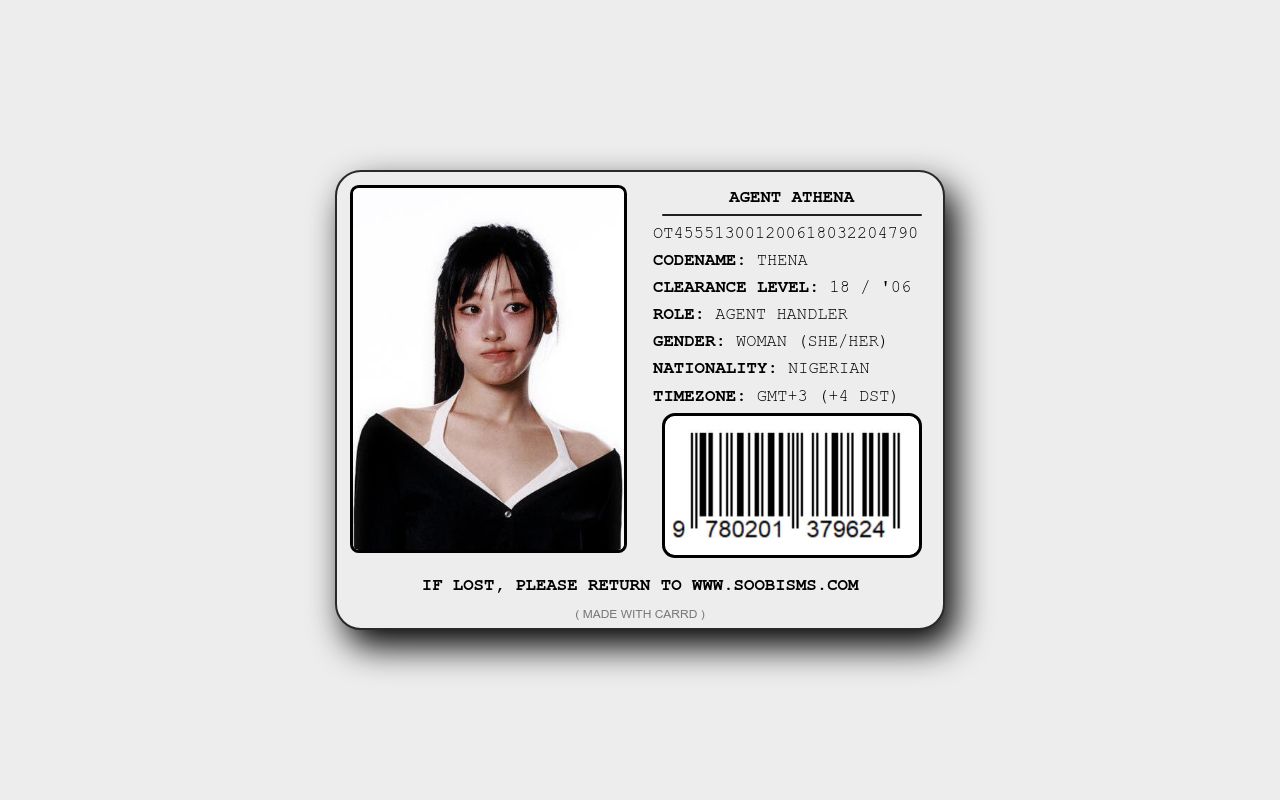 IDENTIFICATION: ATHENA